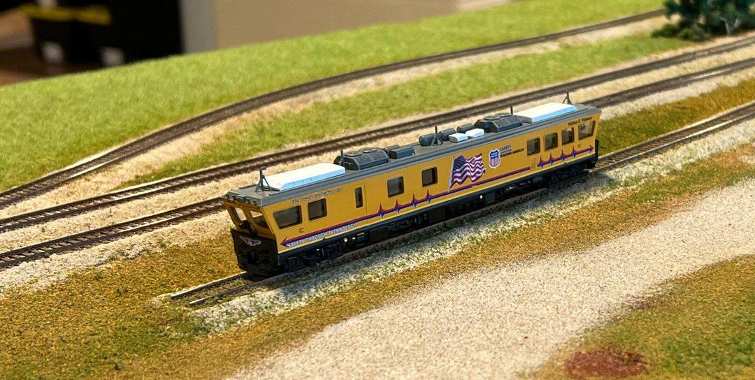 N Scale Track Inspection Car (NON POWERED) - 3D Resin Kit - Etsy