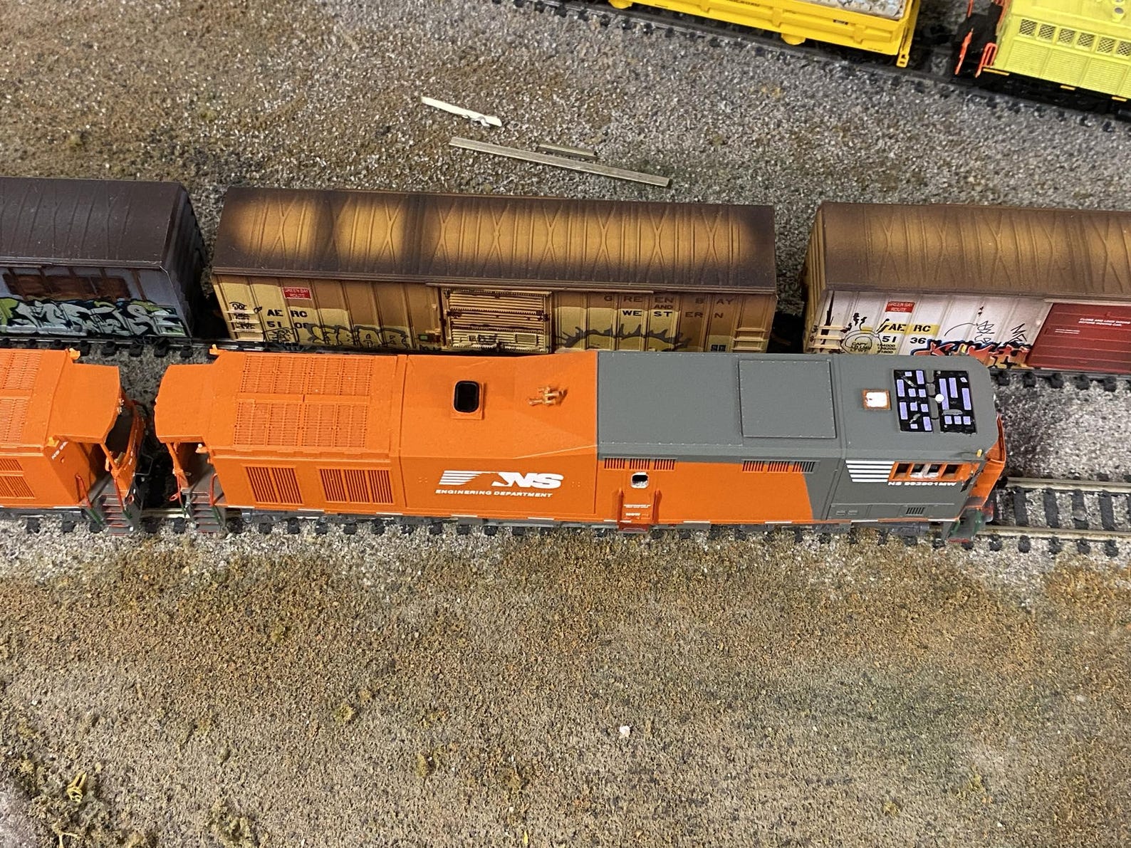 N Scale NS Mow Engine_sill Pair - 3D Resin Kit - Etsy