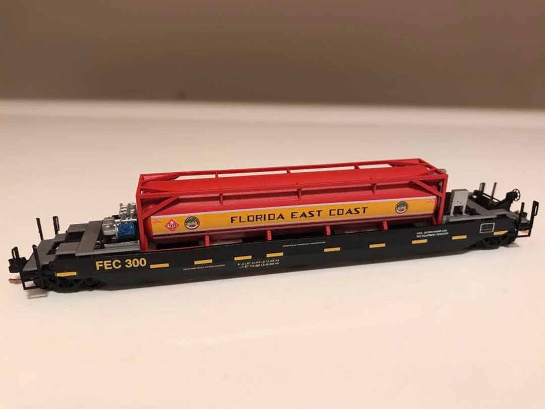 N Scale FEC LNG Tender - Etsy