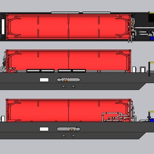 N Scale FEC LNG Tender - Etsy