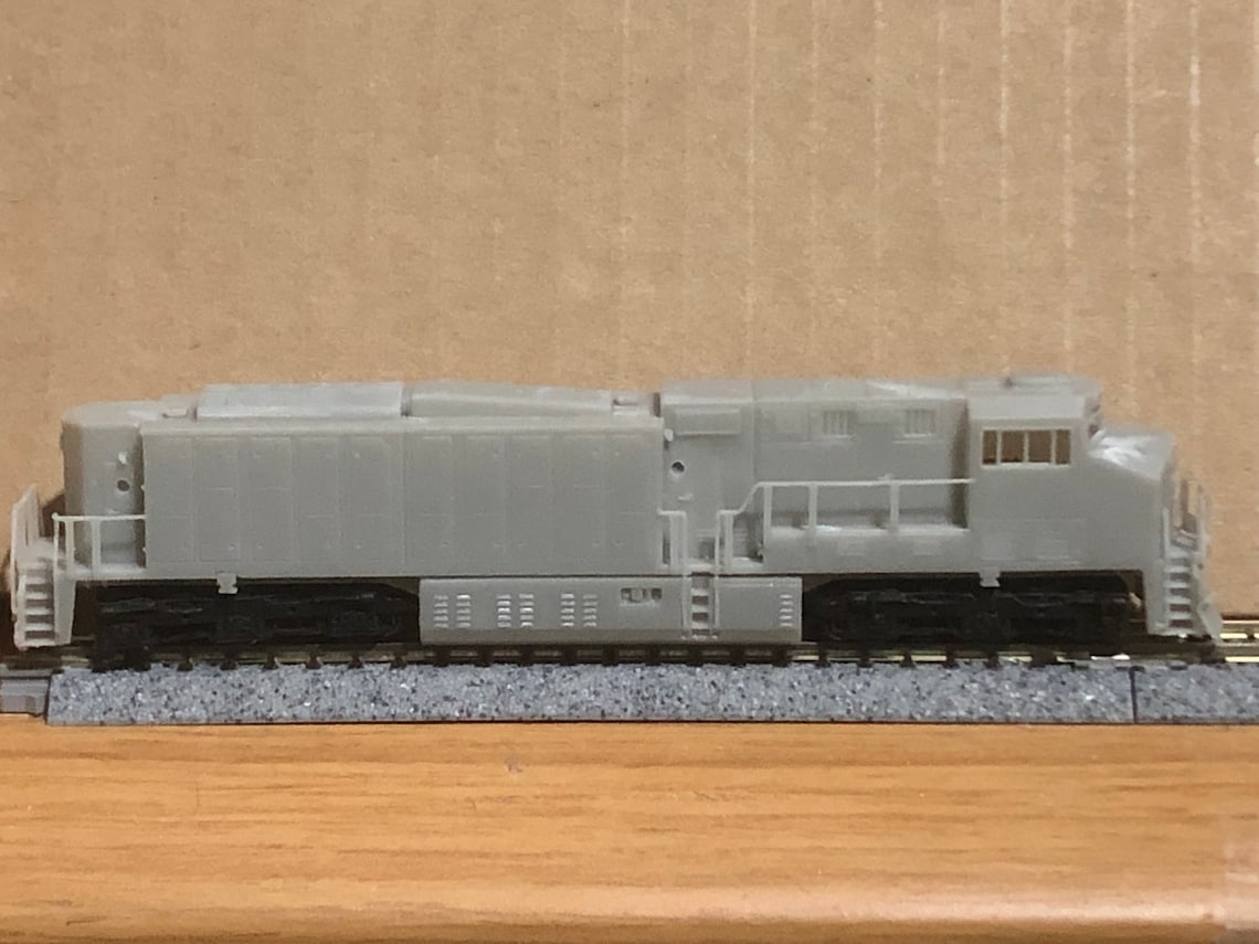 N Scale WABTEC 3000 Battery Electric Locomotive - 3D Resin Kit - Etsy