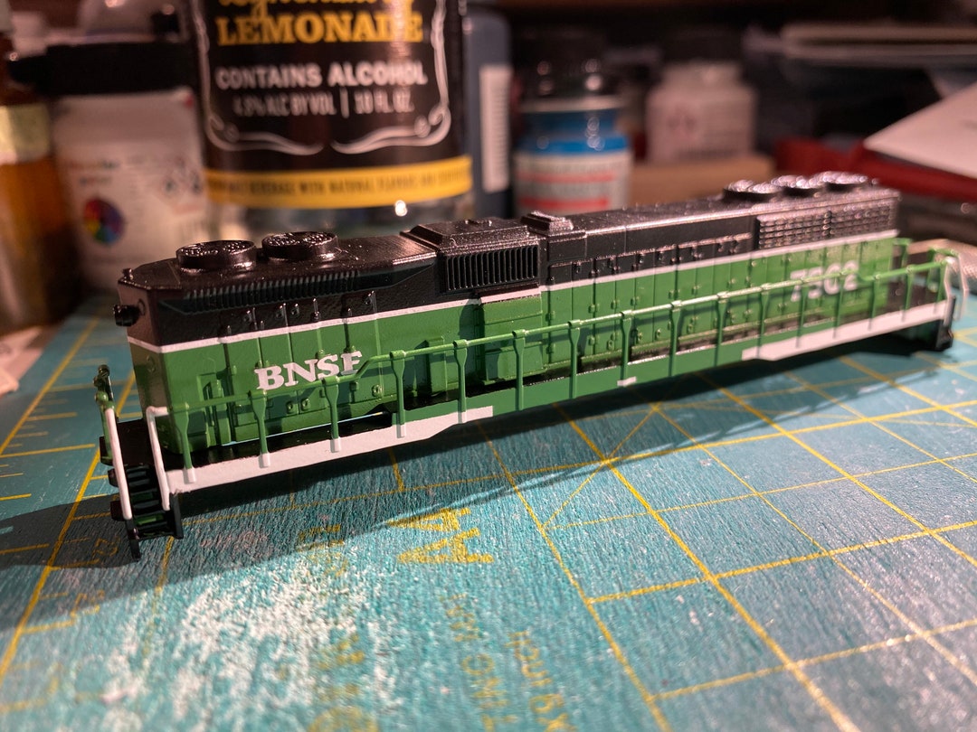 N Scale BN 302/7199/7502 SD40B-2 - 3D Resin Kit - Etsy