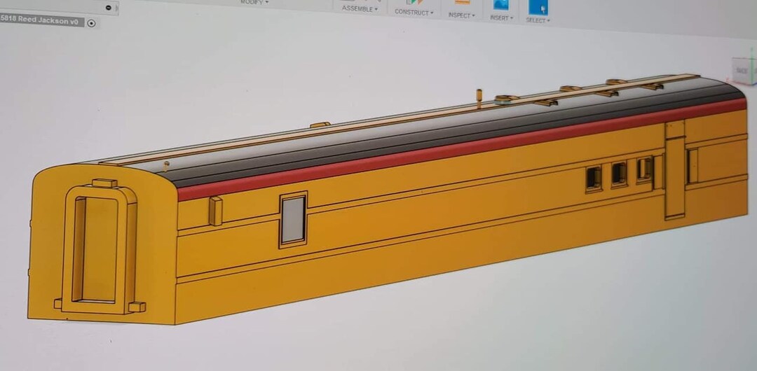 N Scale UPP 5818 Reed Jackson - Etsy