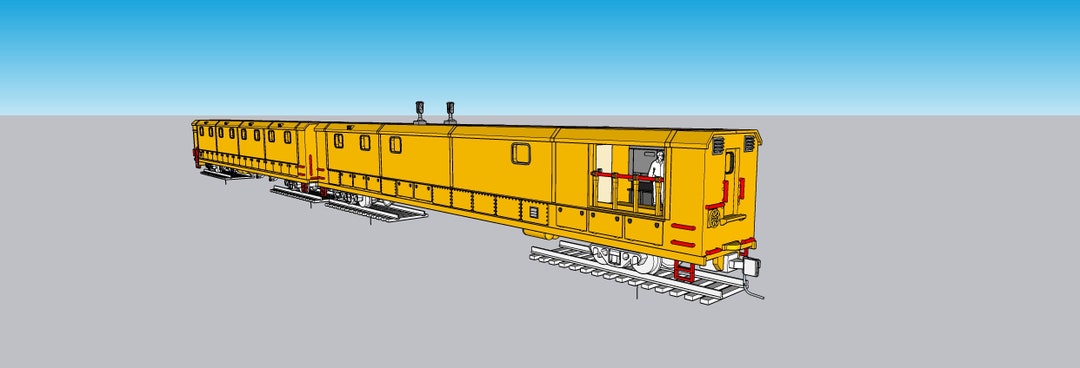 N Scale UP Vegetation Crew Cars - ADDON - 3D Resin Kit - Etsy