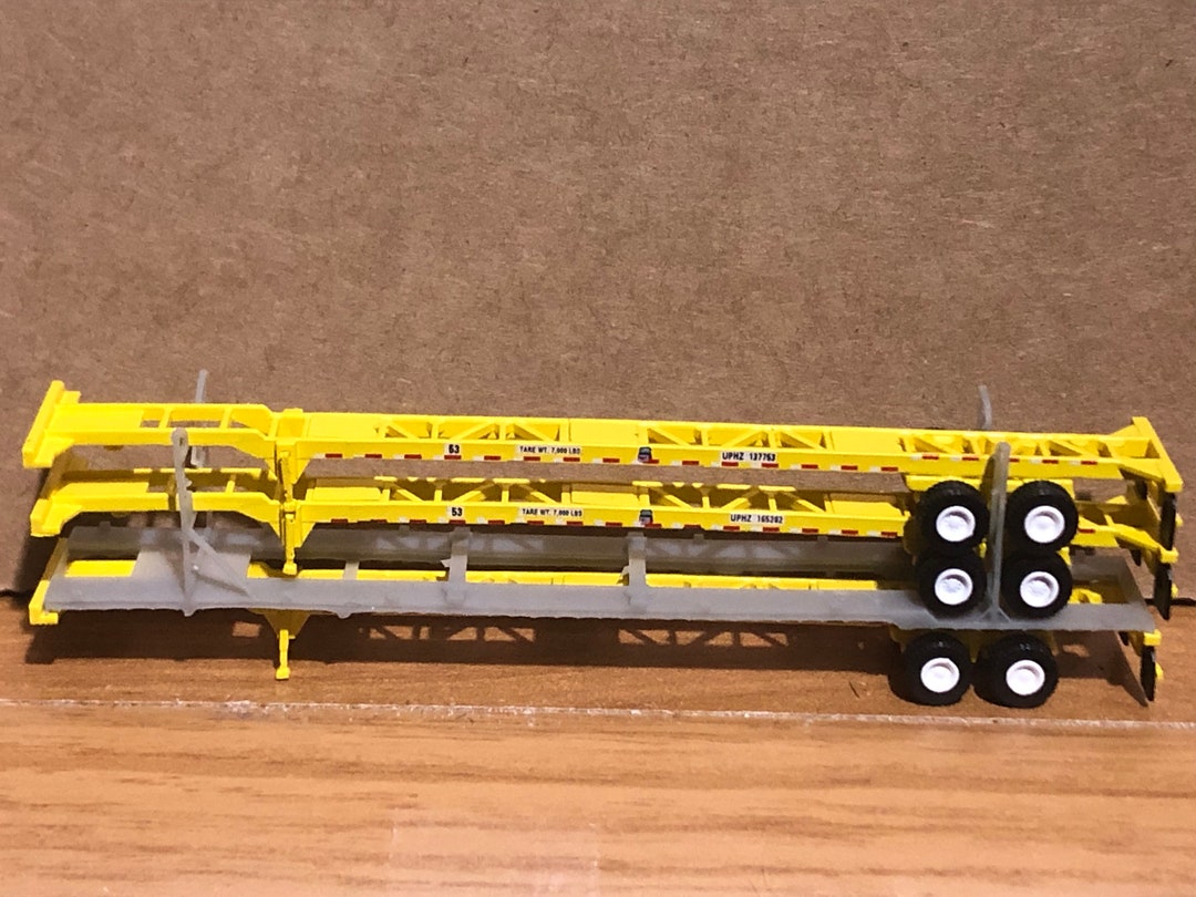 N Scale 53' Intermodal Chassis Transport Rack - Etsy