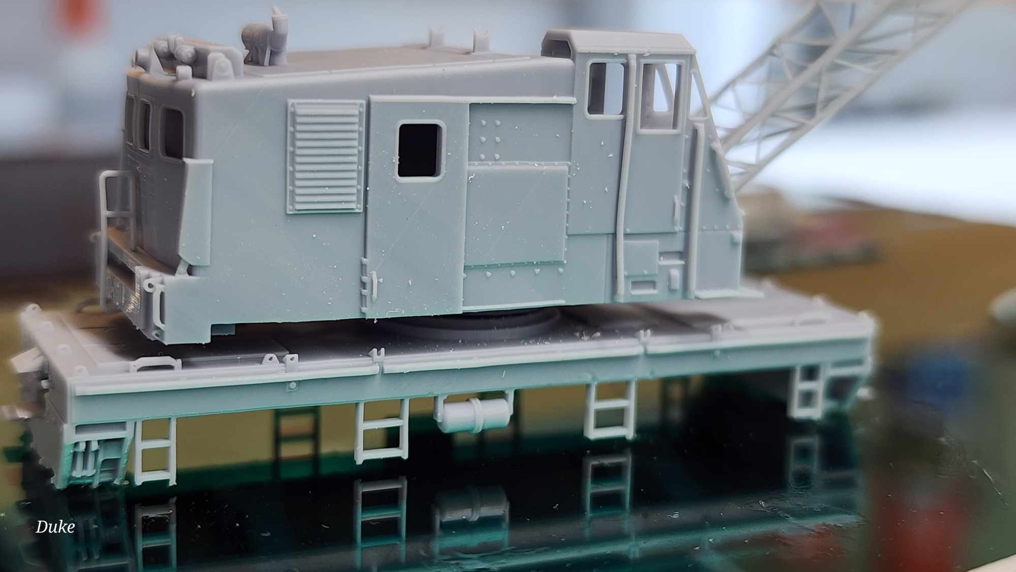 N Scale UP OHIO Crane and Mow Support Car(s) - 3D Resin Kit - Etsy
