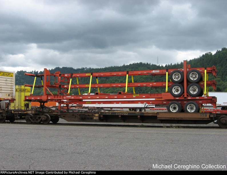 N Scale 53' Intermodal Chassis Transport Rack - 3D Resin Kit - Etsy