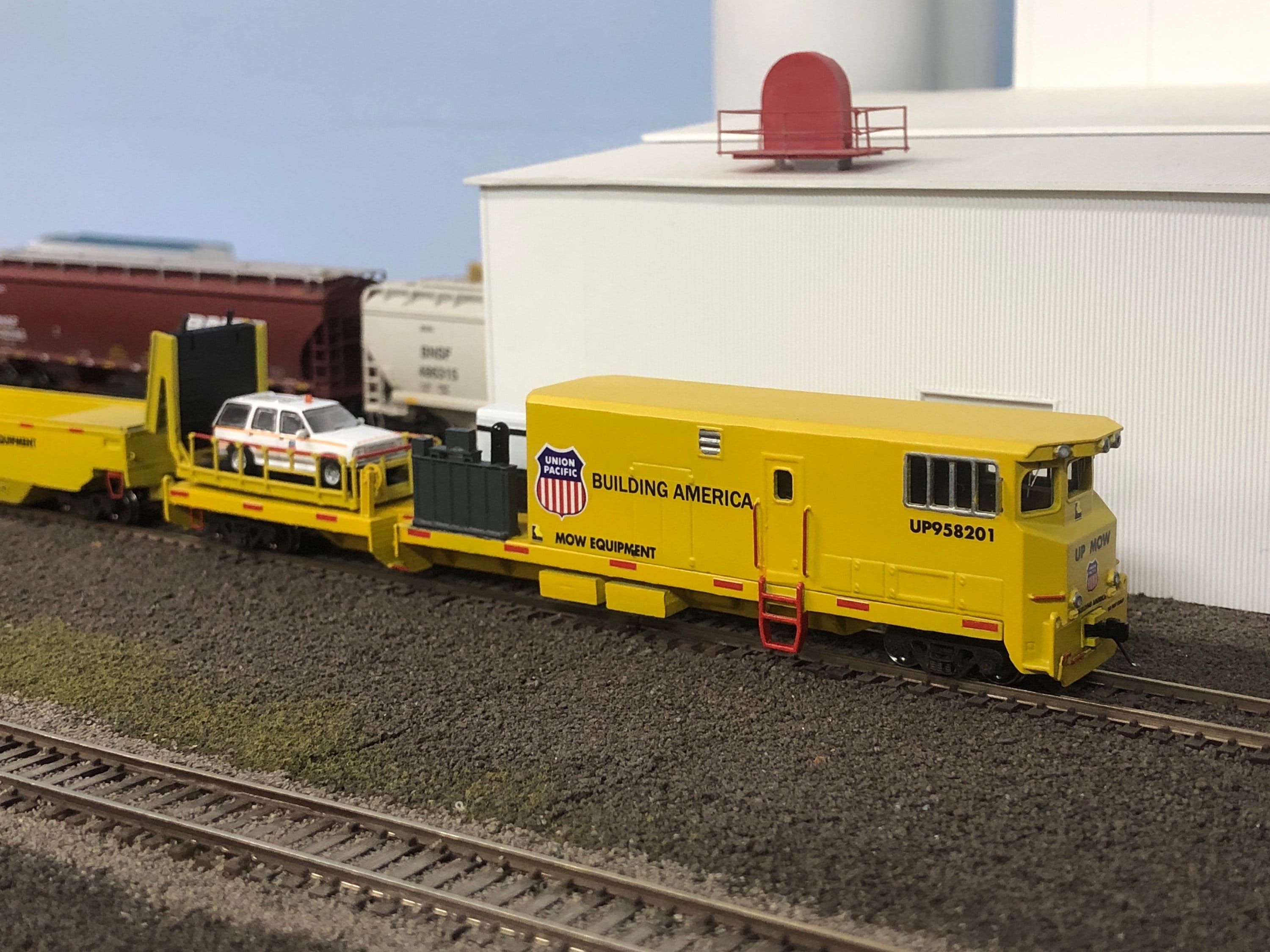 N Scale UP 958201 MOW - End Car - 3D Resin Kit - Etsy