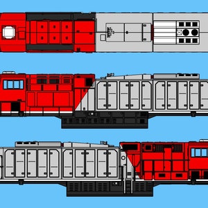 N Scale WABTEC 3000 Battery Electric Locomotive - 3D Resin Kit - Etsy