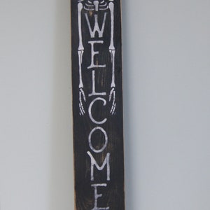 Skeleton Welcome Sign - Etsy