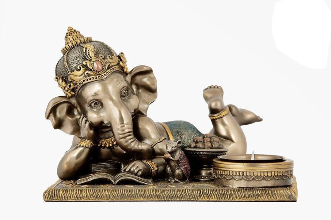 Baby Ganesha Statue, 6 Bronze Finish Baby Ganesha Statue, Lord Ganesh ...