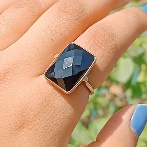 Square Shape Ring - Etsy