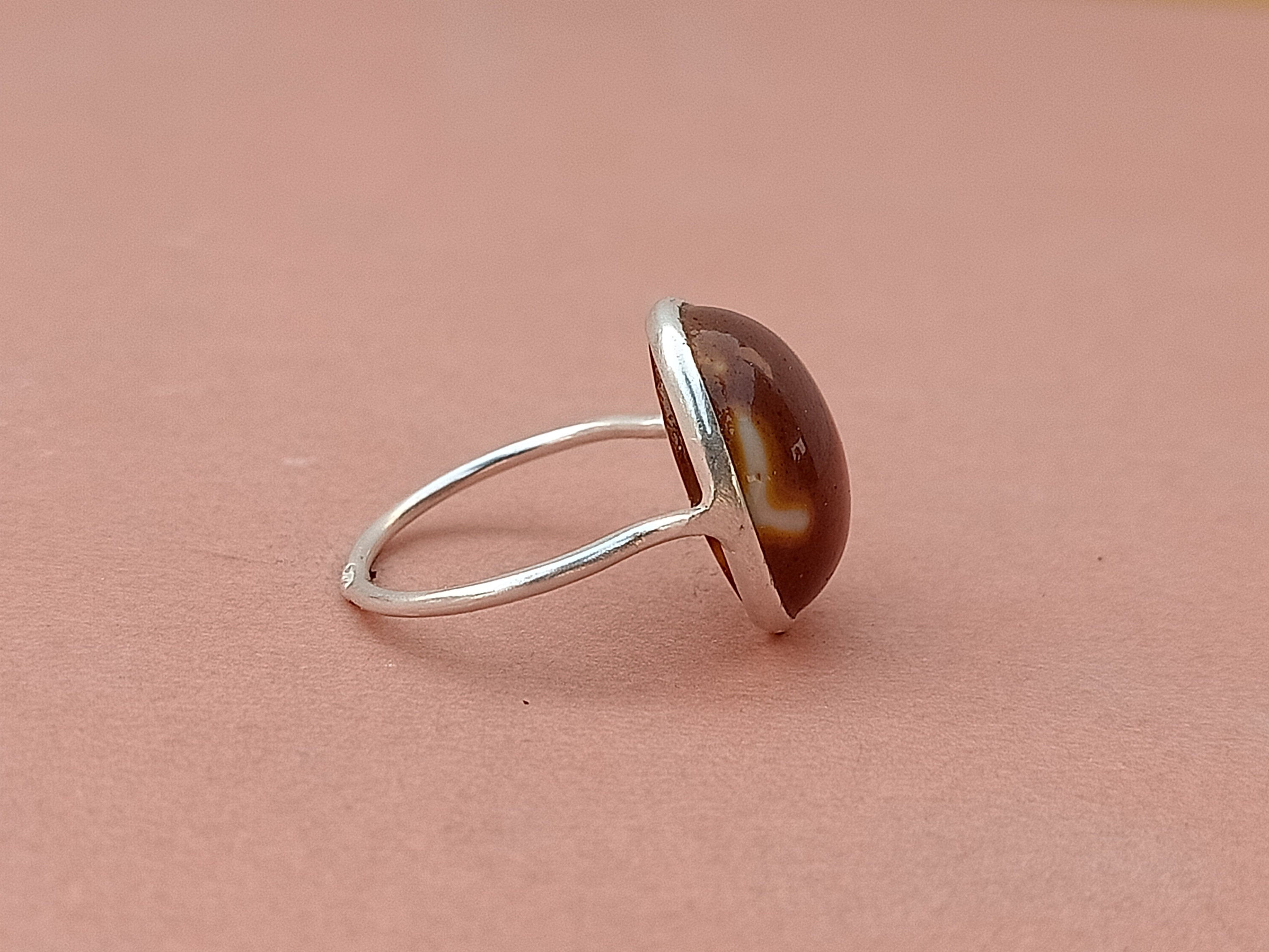 Natural Jasper stone ring Handmade jasper ring oval shape | Etsy