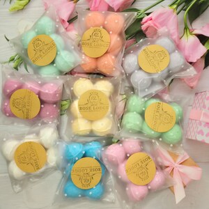 Mini Bath Bomb Bags Party Favours, Hen Party Favours, Thank You Gift ...