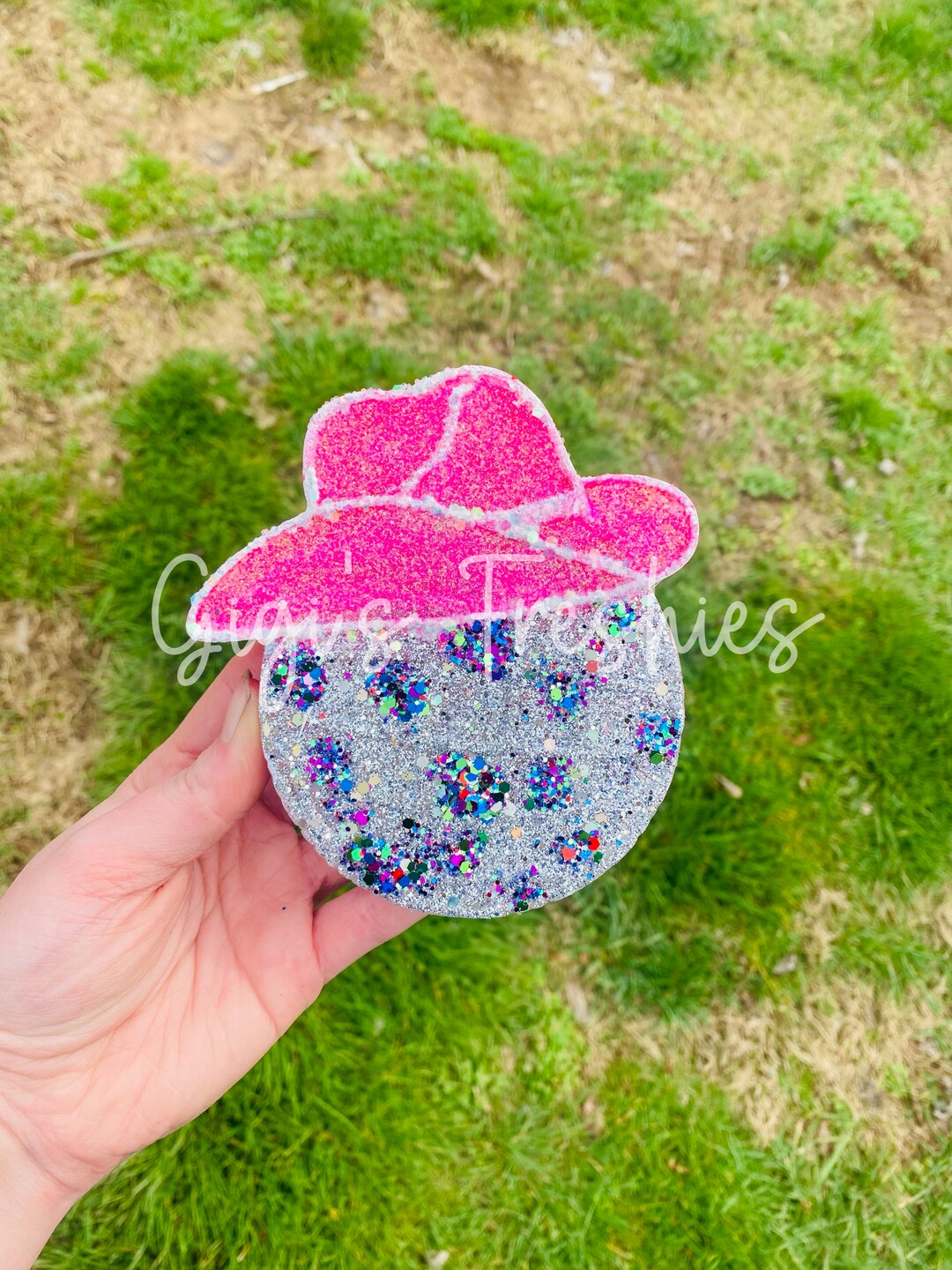 Pink Cowgirl Disco Freshie, Wholesale, Boutique, Gifts, Car Freshie ...