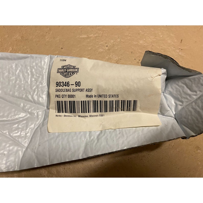 Harley Original Saddle Bag Support Softail NEW 90346-90 - Etsy