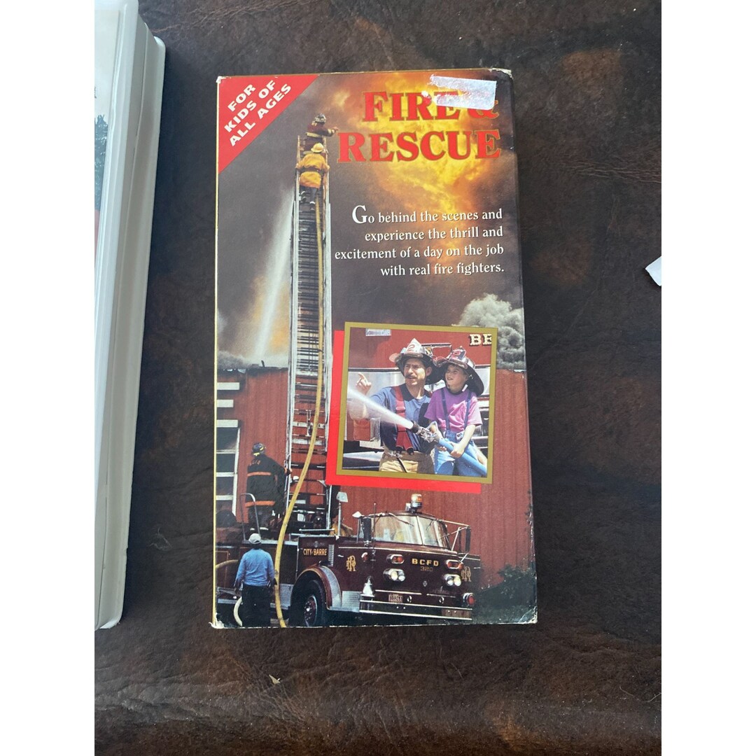 Fire Rescue (VHS) for Kids of All Ages - Etsy