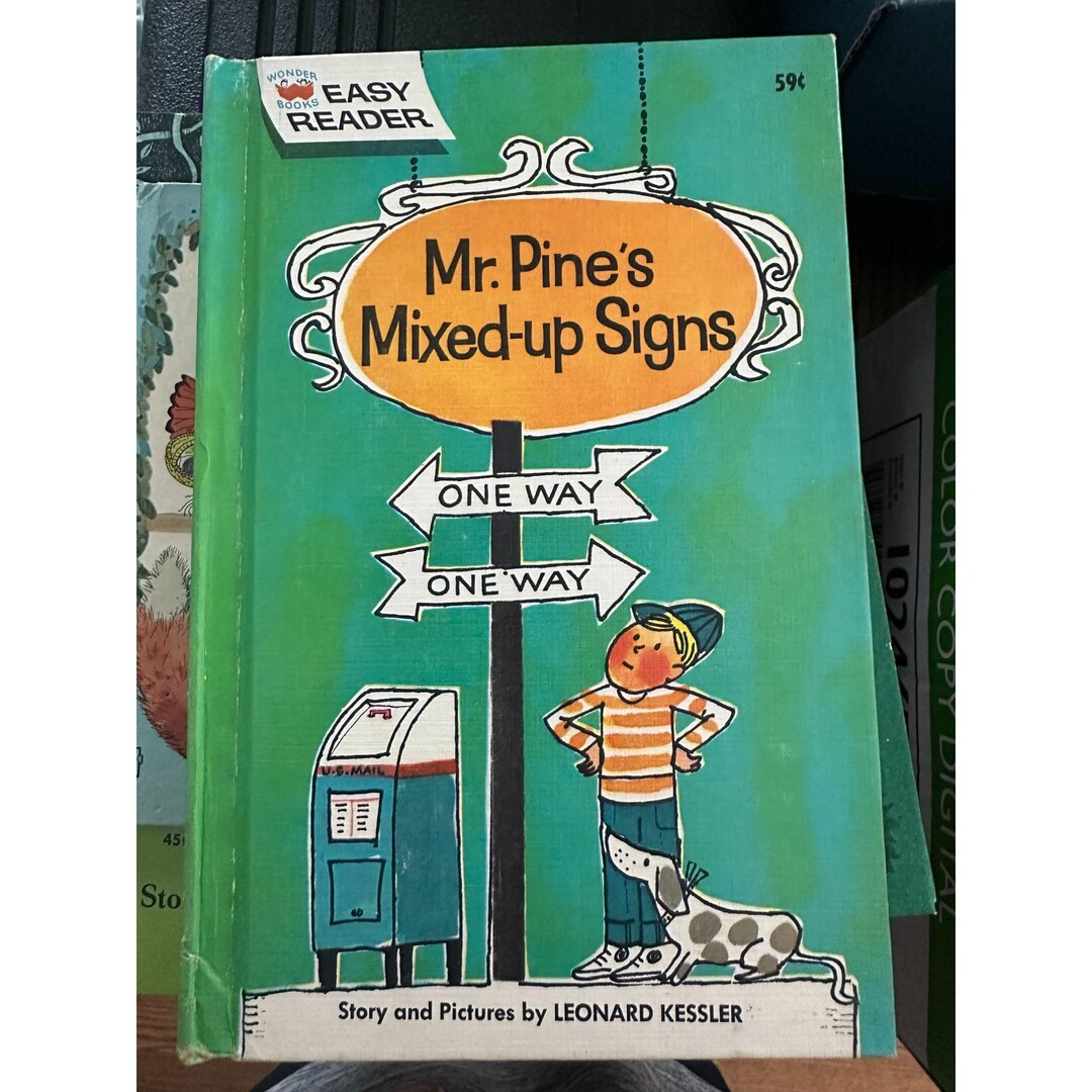 Easy Reader Mr. Pines Mixed-up Signs Book - Etsy