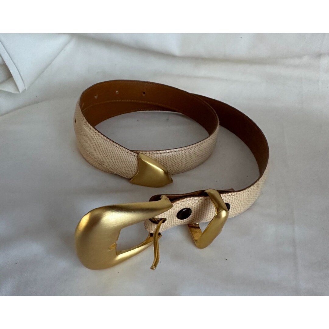 Vintage Genuine Karung Snake Leather Belt Dicelli Size S/M - Etsy