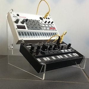 Korg Volca 2 Tier Perspex/acrylic Synth Holder/stand - Etsy