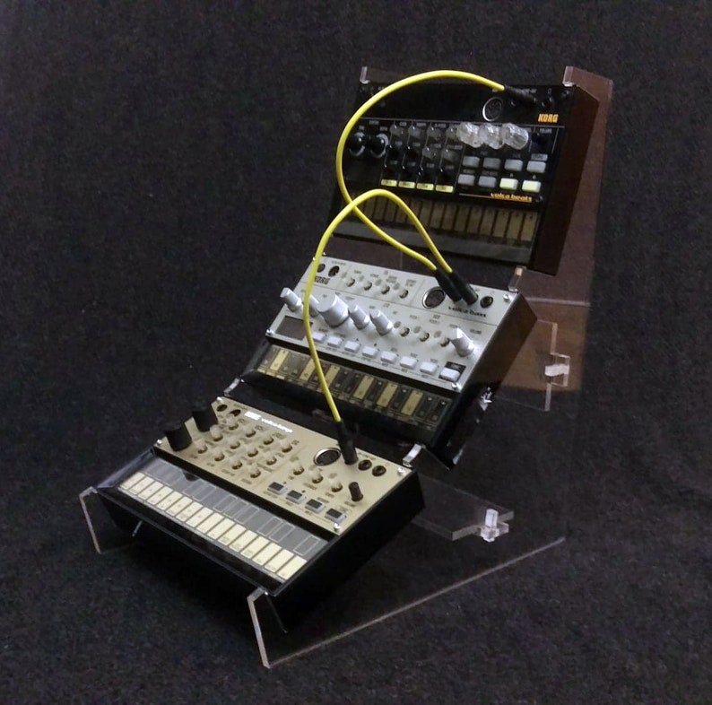 Korg Volca 3 Tier Perspex/acrylic Synth Holder/stand - Etsy