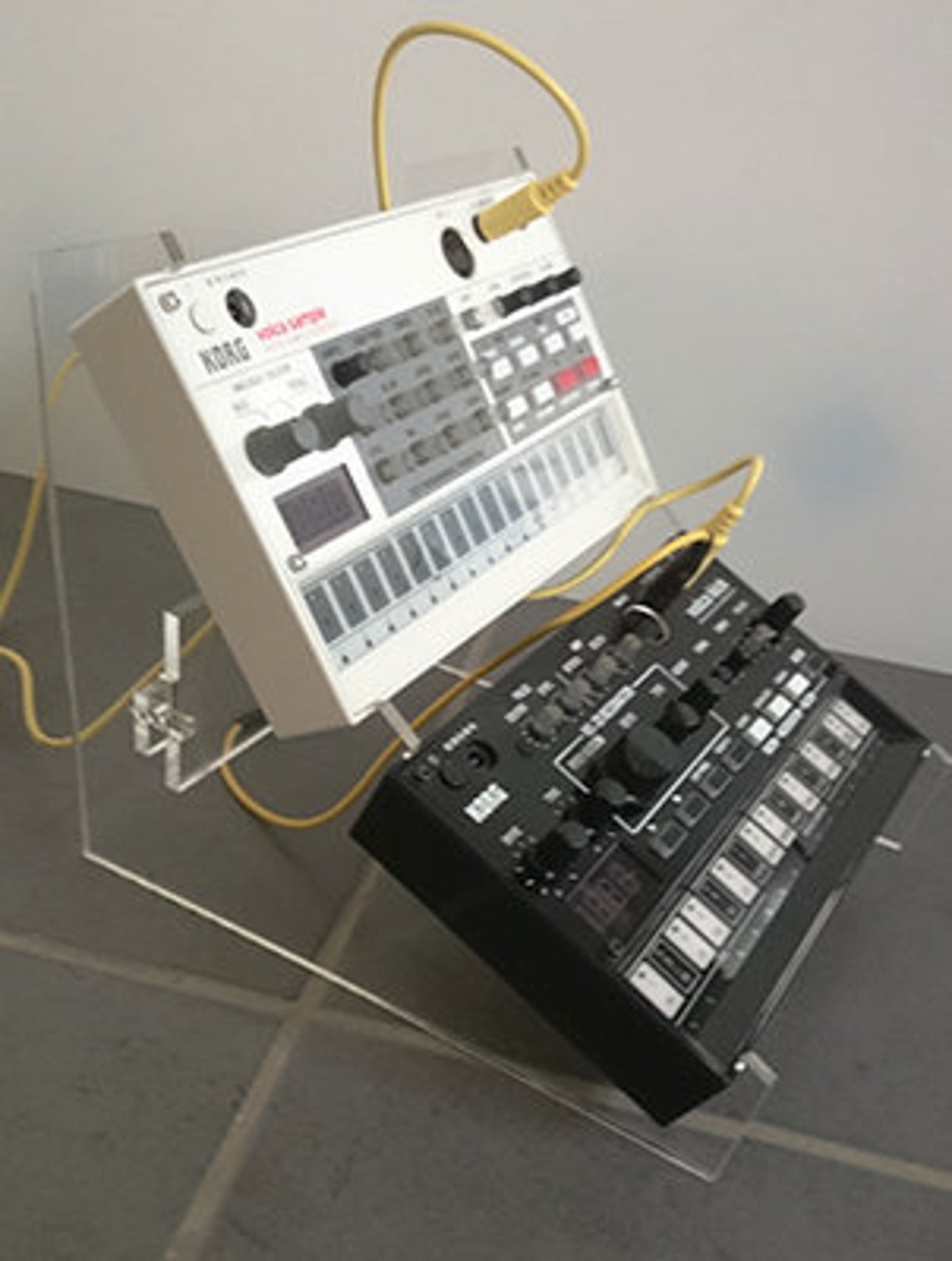 Korg Volca 2 Tier Perspex/acrylic Synth Holder/stand - Etsy