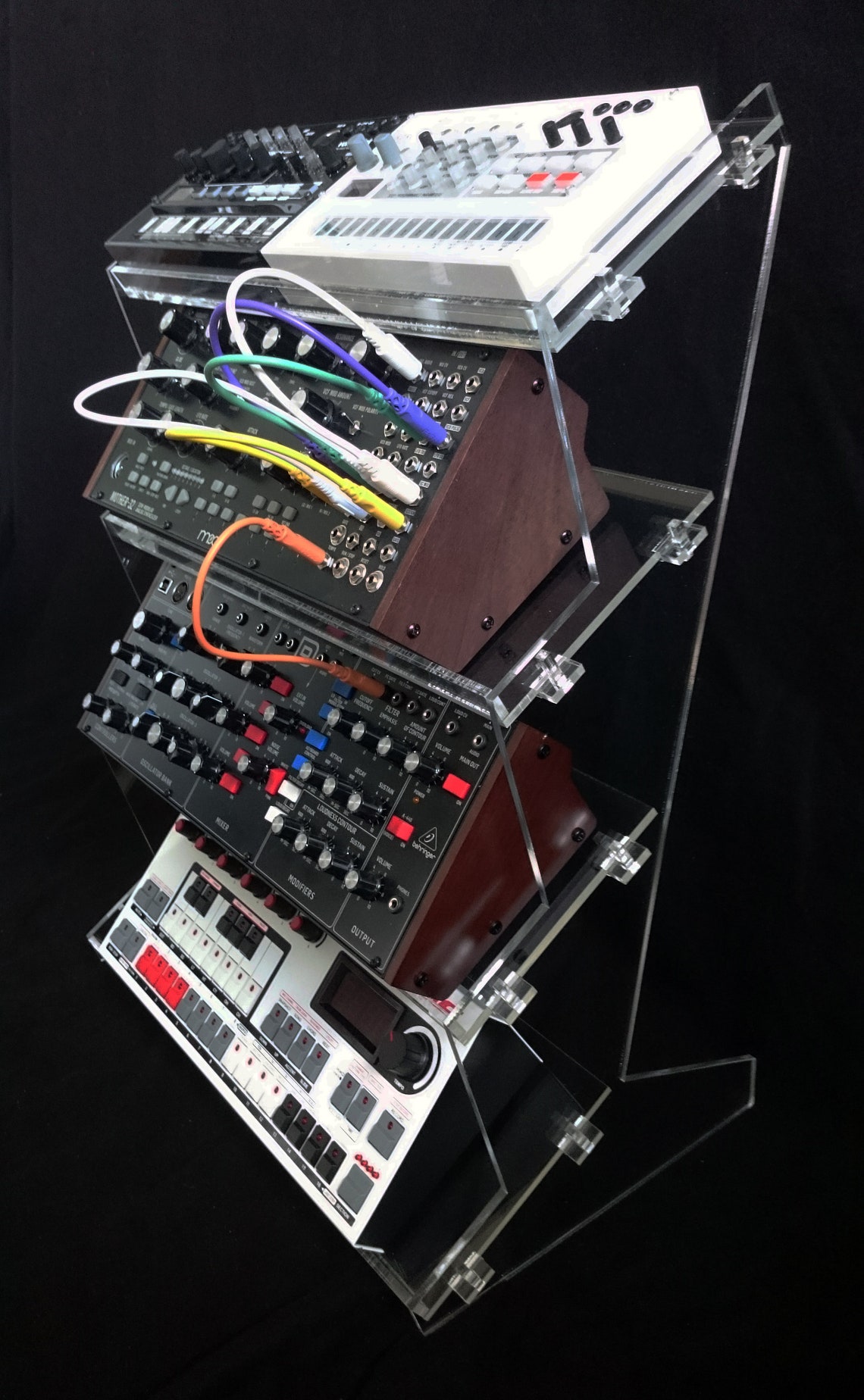 Acrylic Synth Stand Type1 4tier for Korg Volca/roland | Etsy