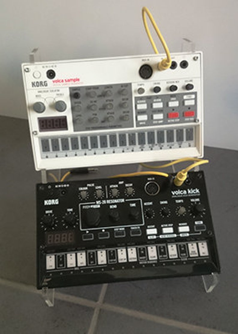 Korg Volca 2 Tier Perspex/acrylic Synth Holder/stand - Etsy