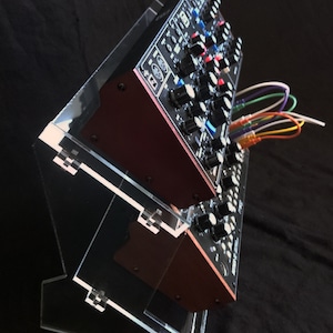 Acrylic Synth Stand Type1 2tier for Korg Volca/roland Boutique/moog ...