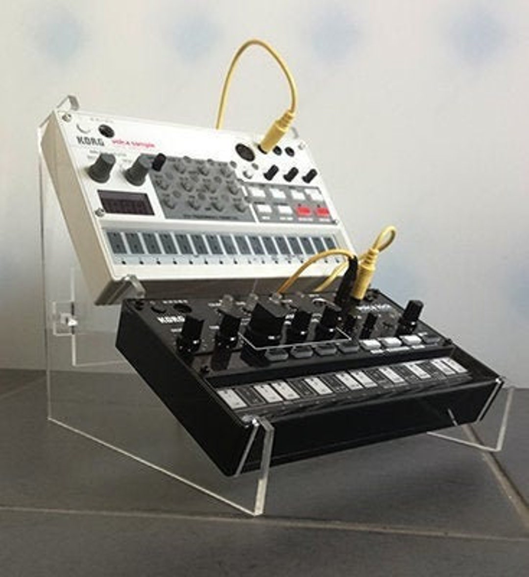 Korg Volca 2 Tier Perspex/acrylic Synth Holder/stand - Etsy