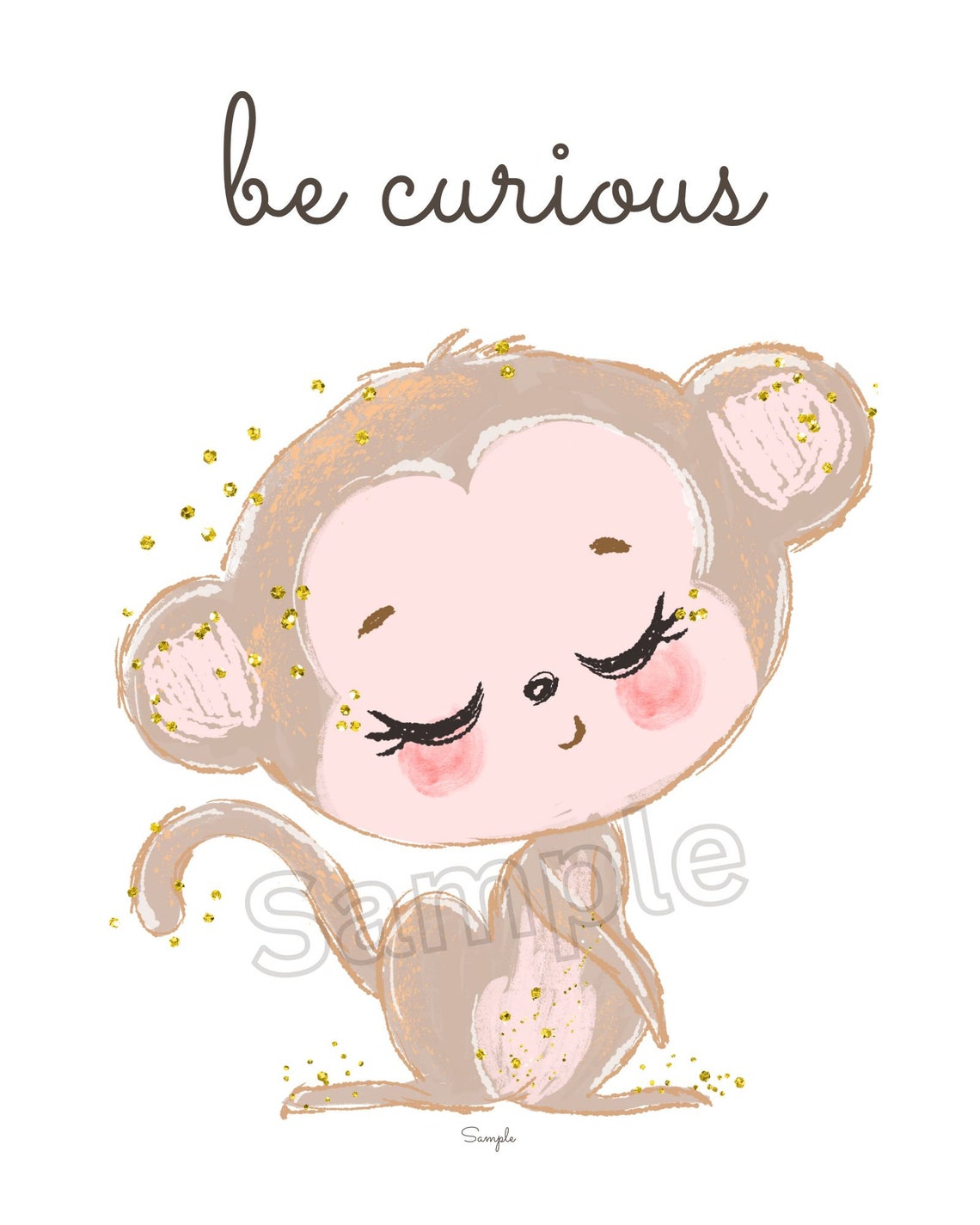 Safari Baby Animals Printable Set of 4, Instant Download,printable ...