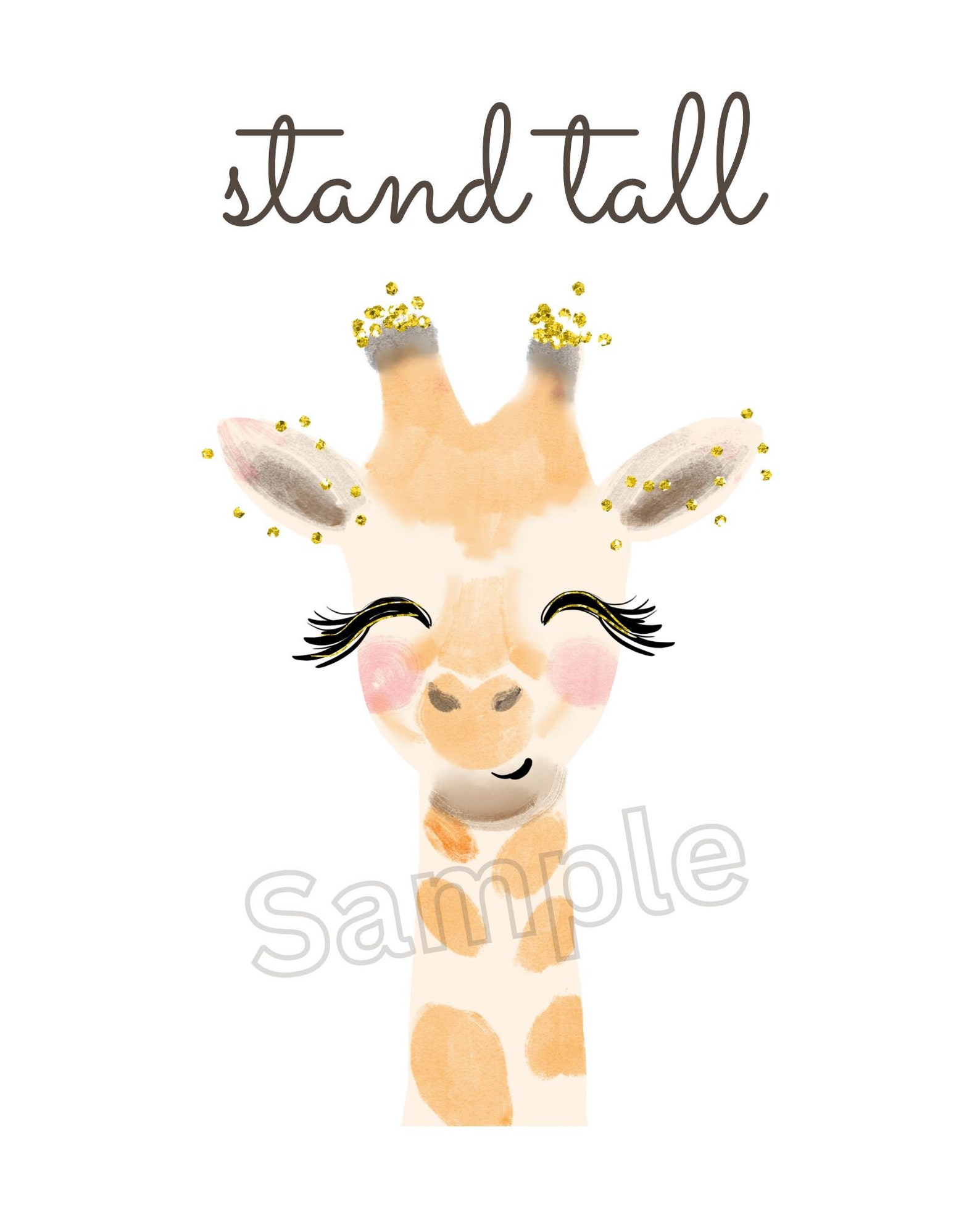 Safari Baby Animals Printable Set of 4, Instant Download,printable ...