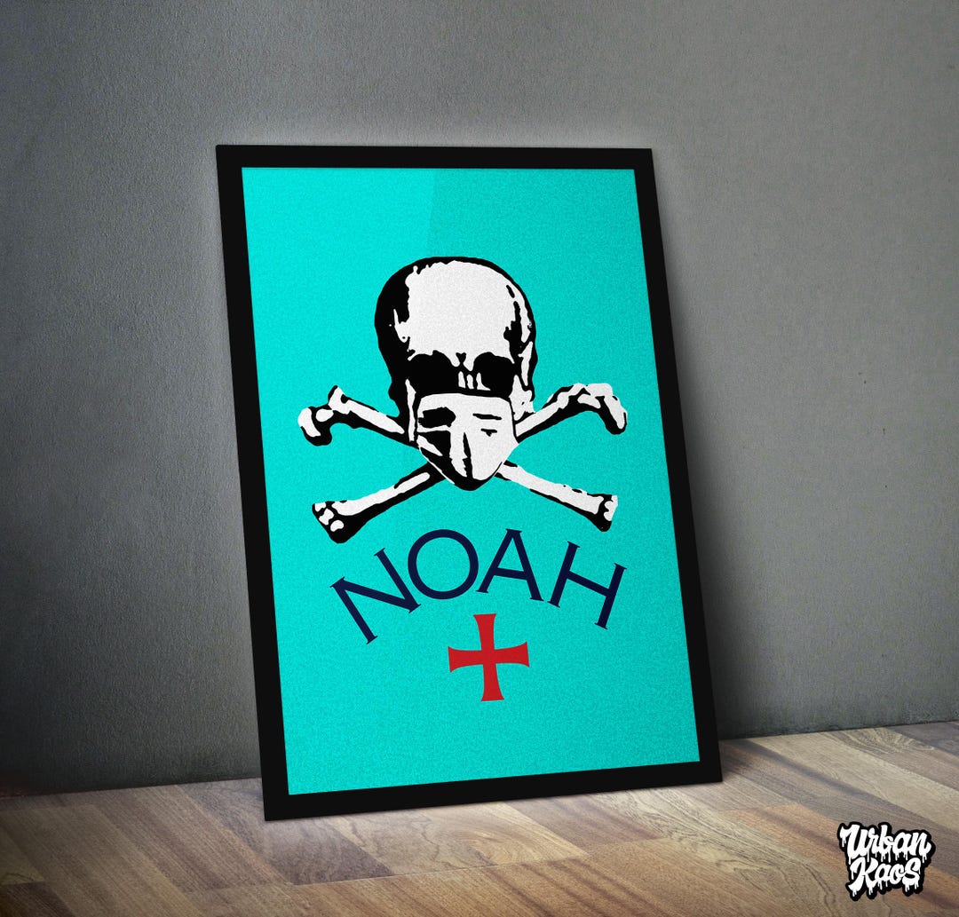 NOAH Inspired Logo Poster A3 / A4 Digital JPG & PDF Download urban Kaos ...