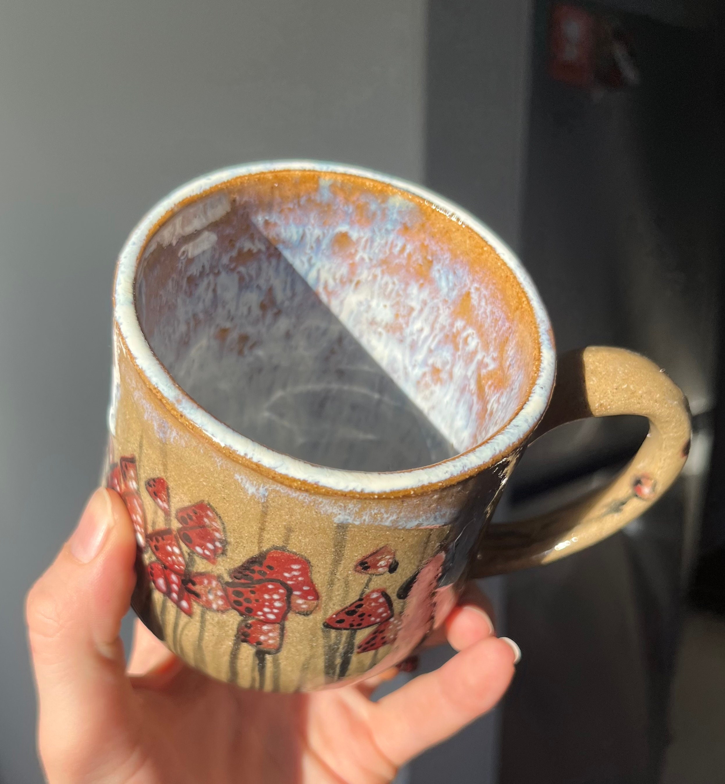 Drippy Mushroom Mug - Etsy