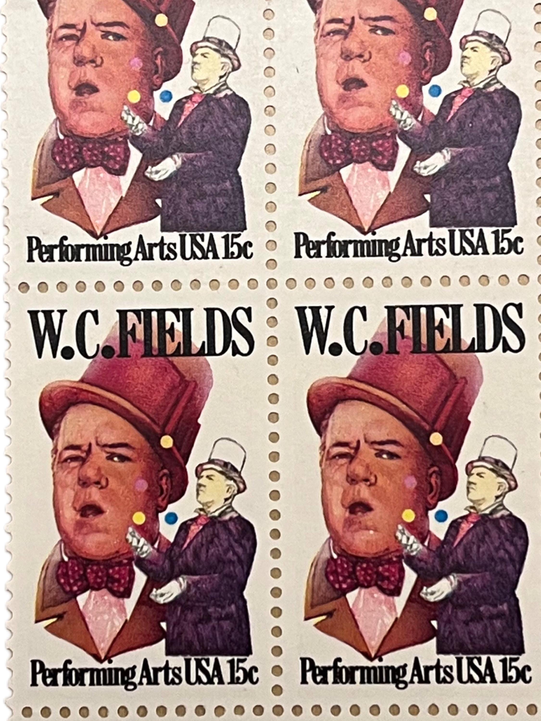 W. C. Fields 15c Stamp Block: 1980 Commemorative Postage - Etsy