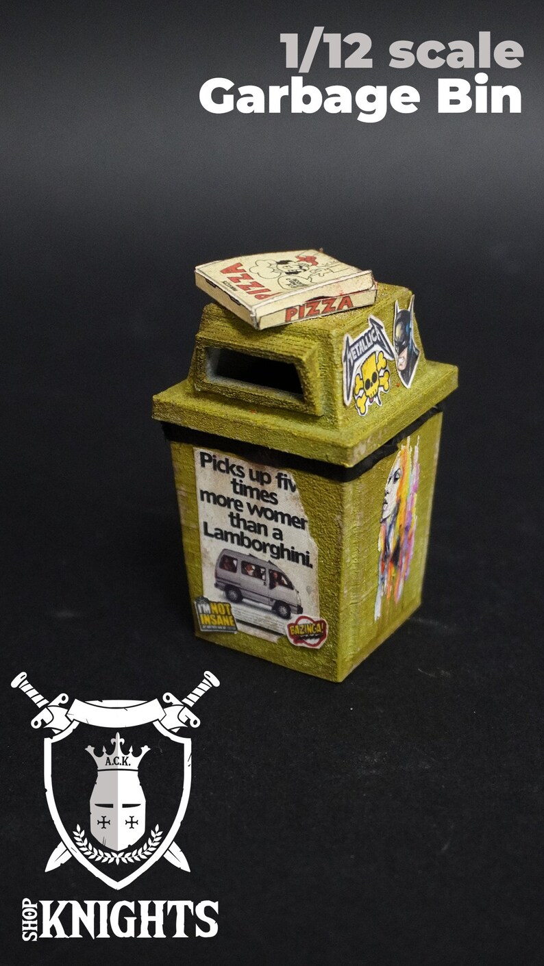 Diorama 1:12 Scale / Tmnt Diorama / 3d Printed / Handmade / Mini ...