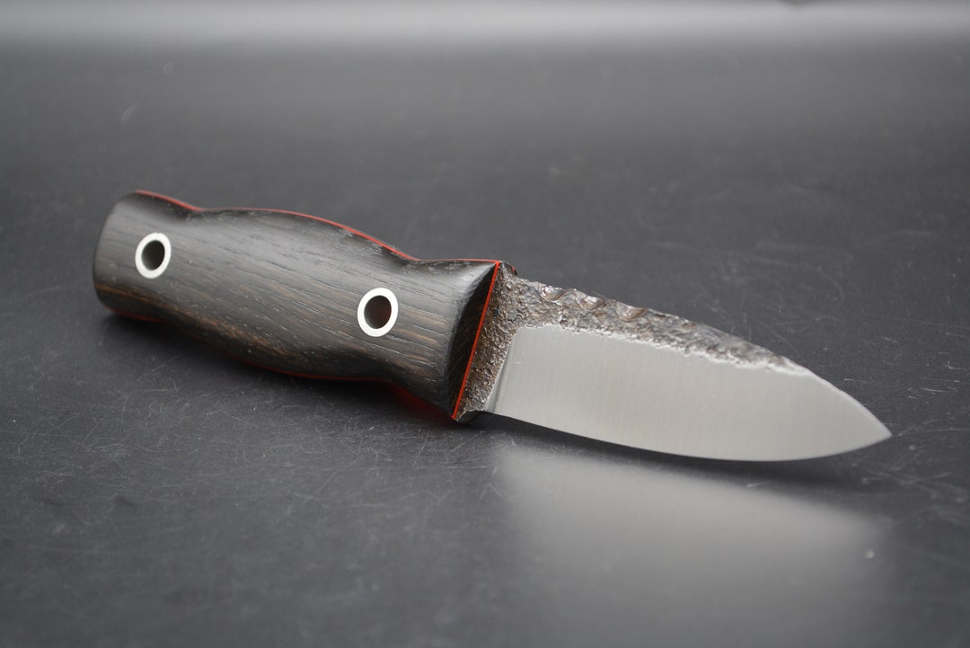 Handcrafted Full Tang Sgian Dubh/ Forged O1 Tool Steel Blade / Bog Oak ...