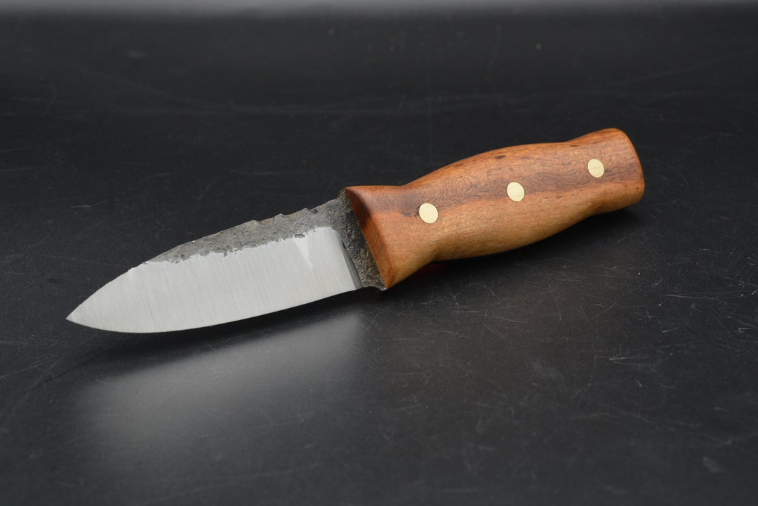 Handcrafted Full Tang Sgian Dubh/ Forged O1 Tool Steel Blade / Teak ...