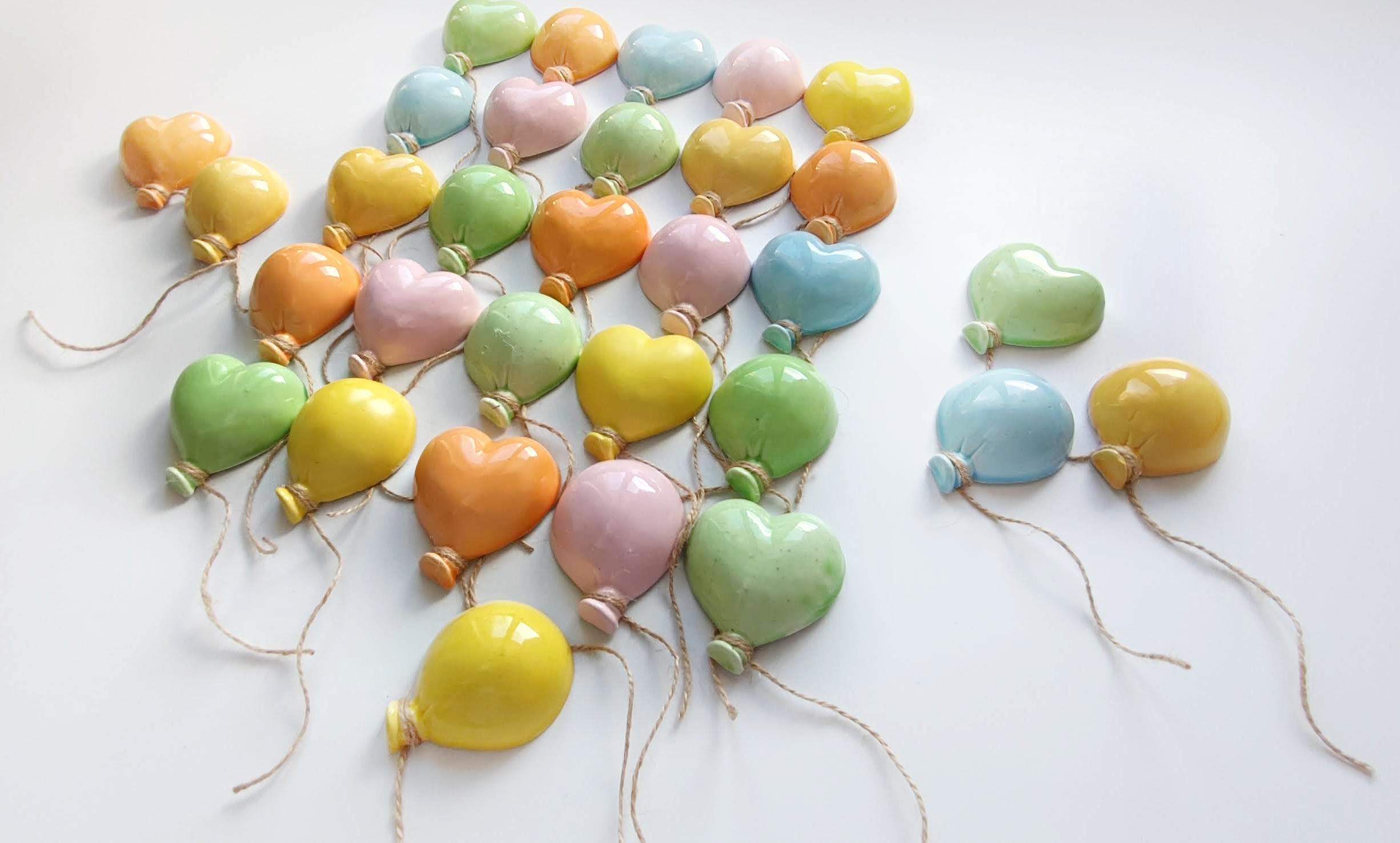 Handmade Ceramic Balloons - Etsy