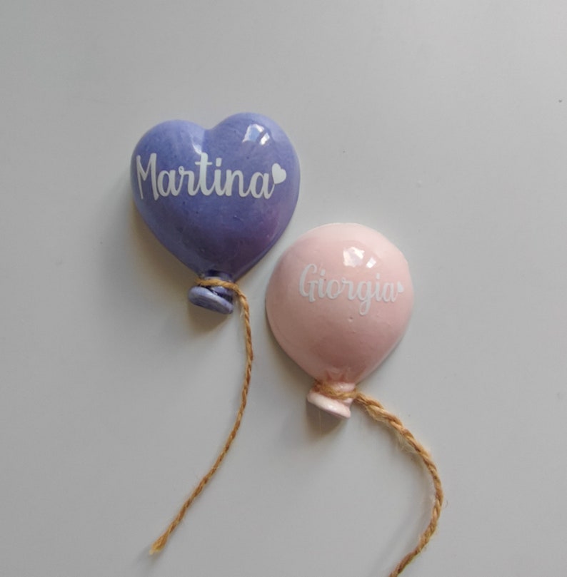 Personalized Ceramic Balloons - Etsy