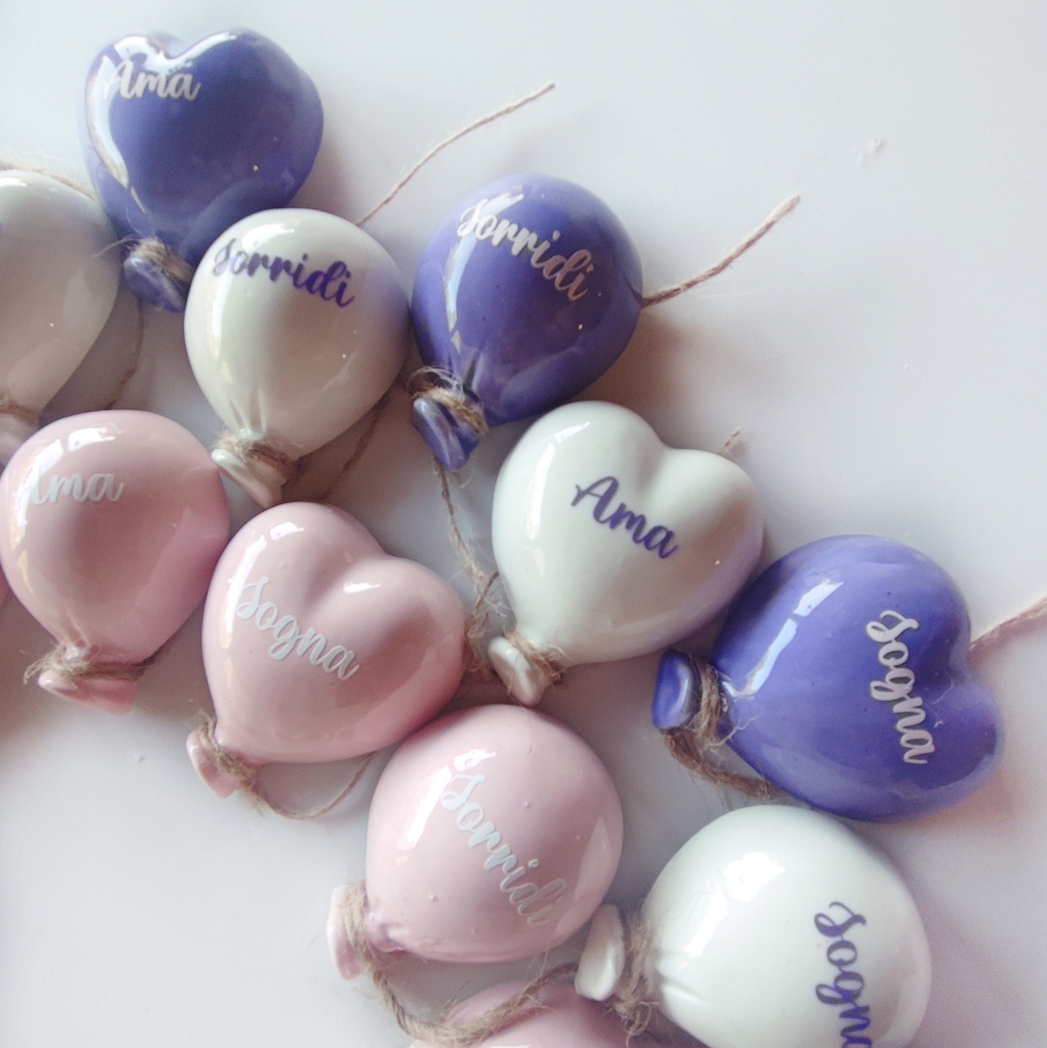 Ceramic Wedding Favor Balloons - Etsy