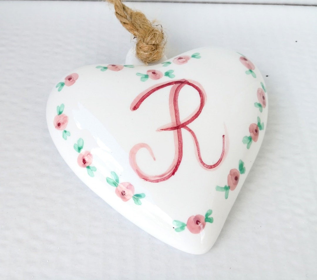 Personalized Ceramic Heart 11x11cm/gift Idea/favor/wall Decorations - Etsy