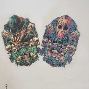 3" Horror Icons Stickers// Decal Pack - Etsy