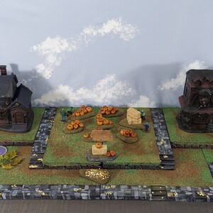 HALLOWEEN Fall Village Display Platform for Lemax / Department 56 ...