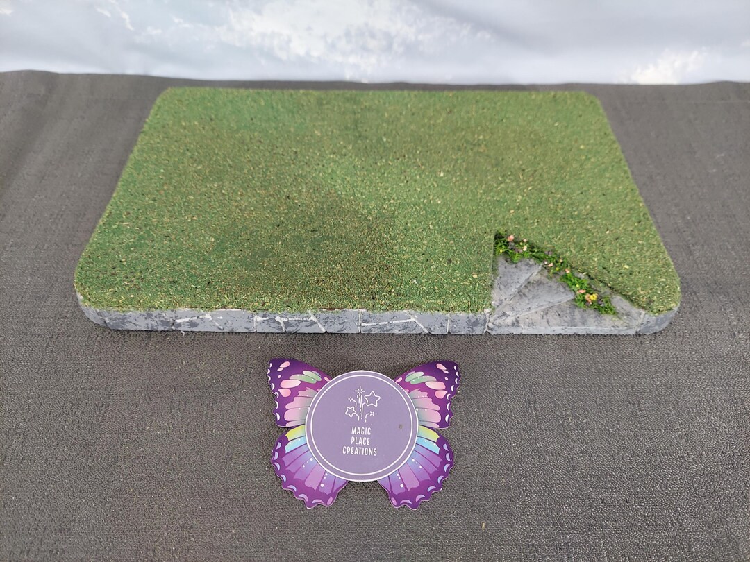 STYROFOAM Village Display Platform Spring Summer for Lemax / Department ...