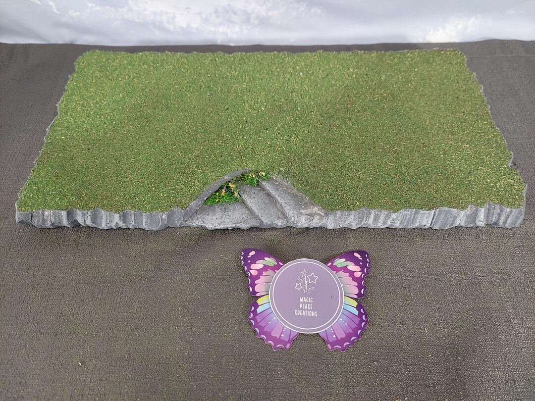 STYROFOAM Village Display Platform Spring Summer for Lemax / Department ...