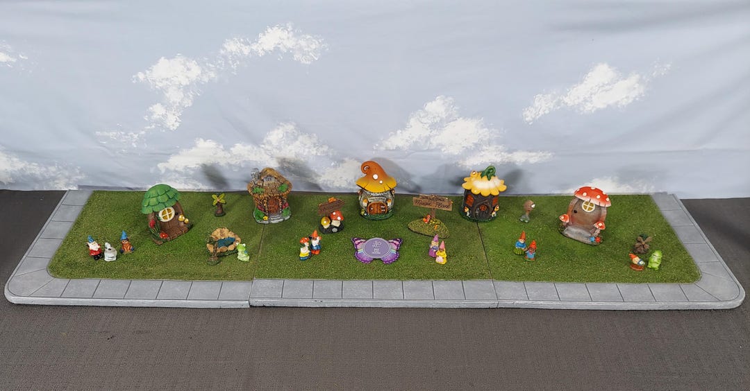 Village Display Platform Spring for Lemax / Department 56 / Dickens SET ...