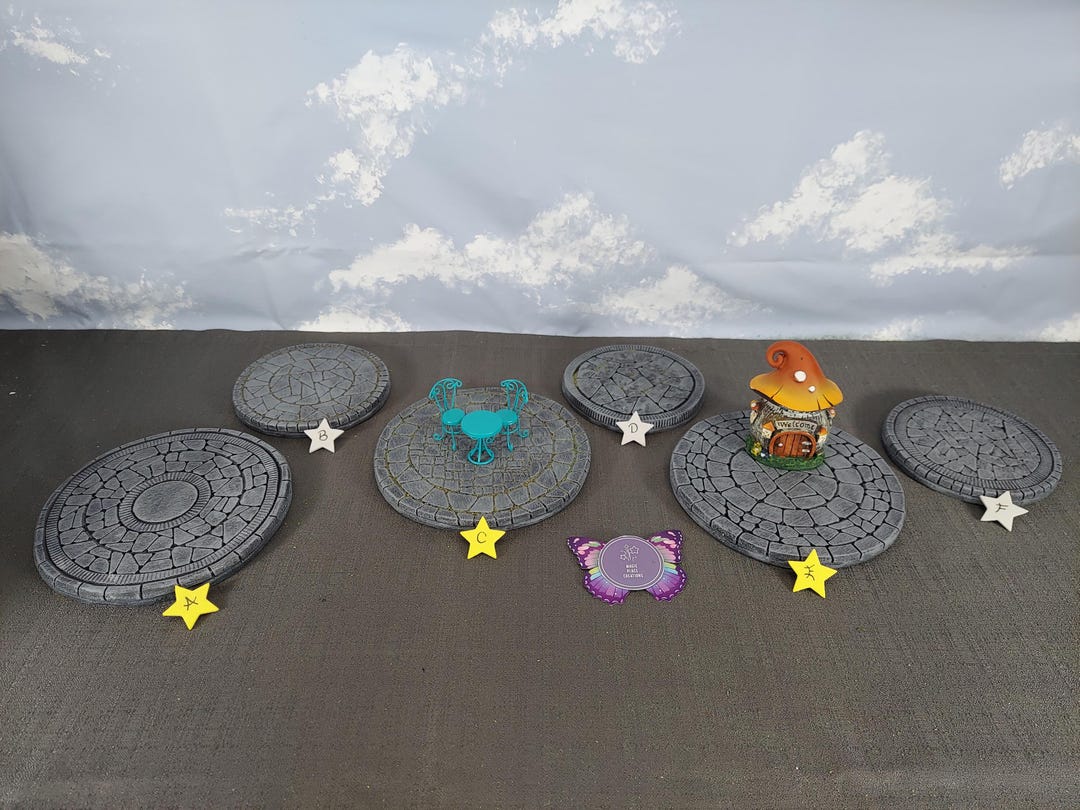 Village Display Platform Spring Summer for Lemax / Department 56 ...