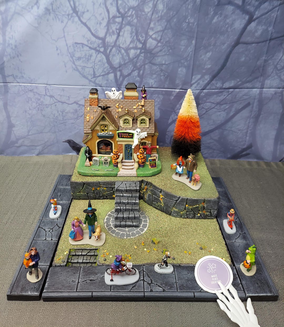 Village Display Platform for Lemax / Department 56 / Disney *** SET ...
