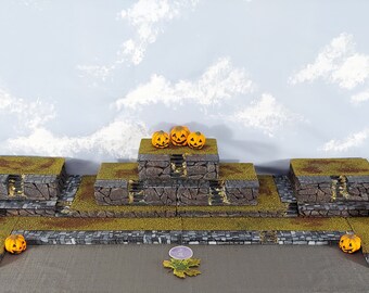 Halloween Village Display - Etsy